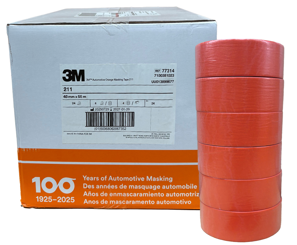 Buy 3M 211 Automotive Masking Tape 48mm x 55m (24 Rolls) Online