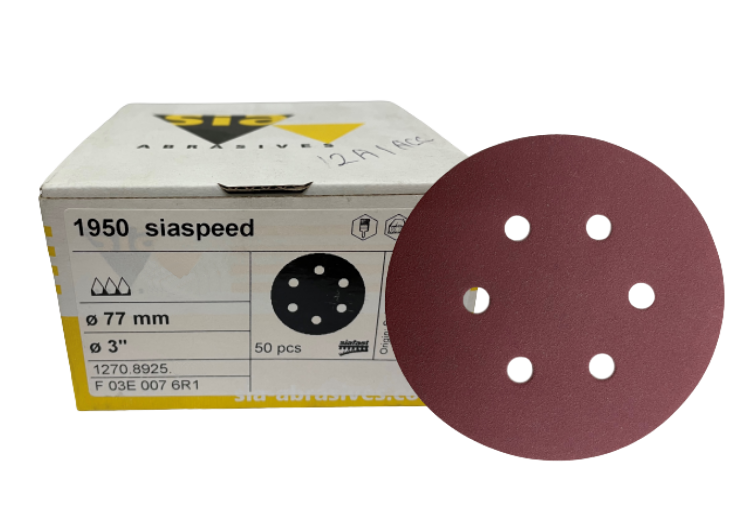 Buy sia Abrasives 1950 siaspeed 77mm Sanding Discs (50 Pack) Online