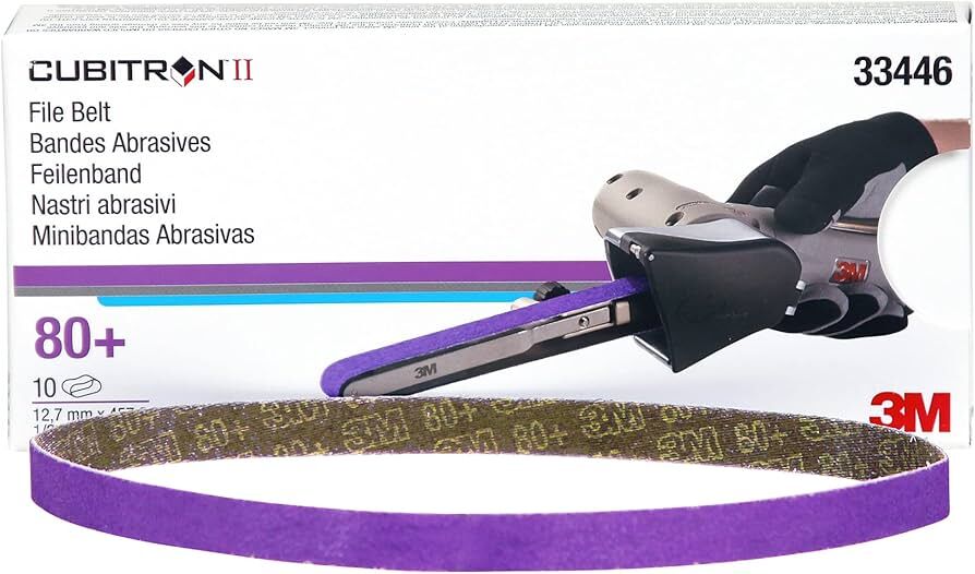 Buy 3M Cubitron II 13mm X 457mm File Belt (10 Pack) Online