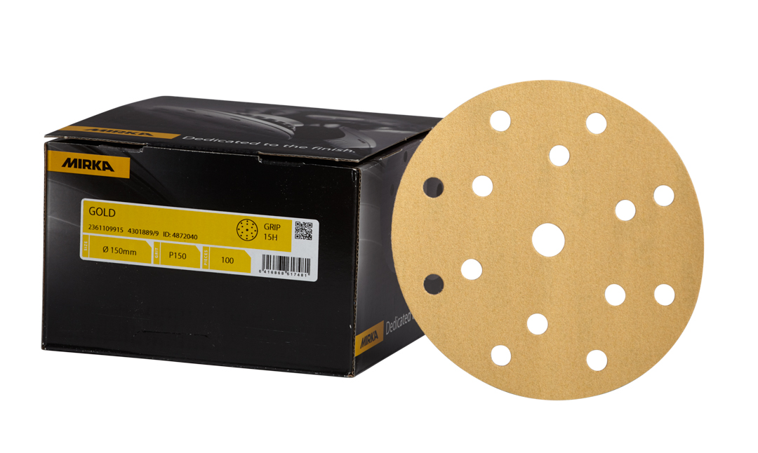 Buy Mirka 6" Gold Sanding Discs (100 Pack) Online